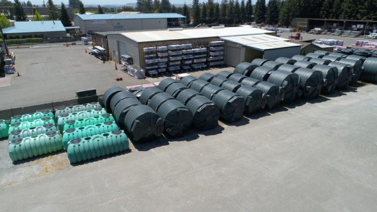 1000 Gallon Septic Tank - Single Compartment. 60”D x 51”H x 127”L