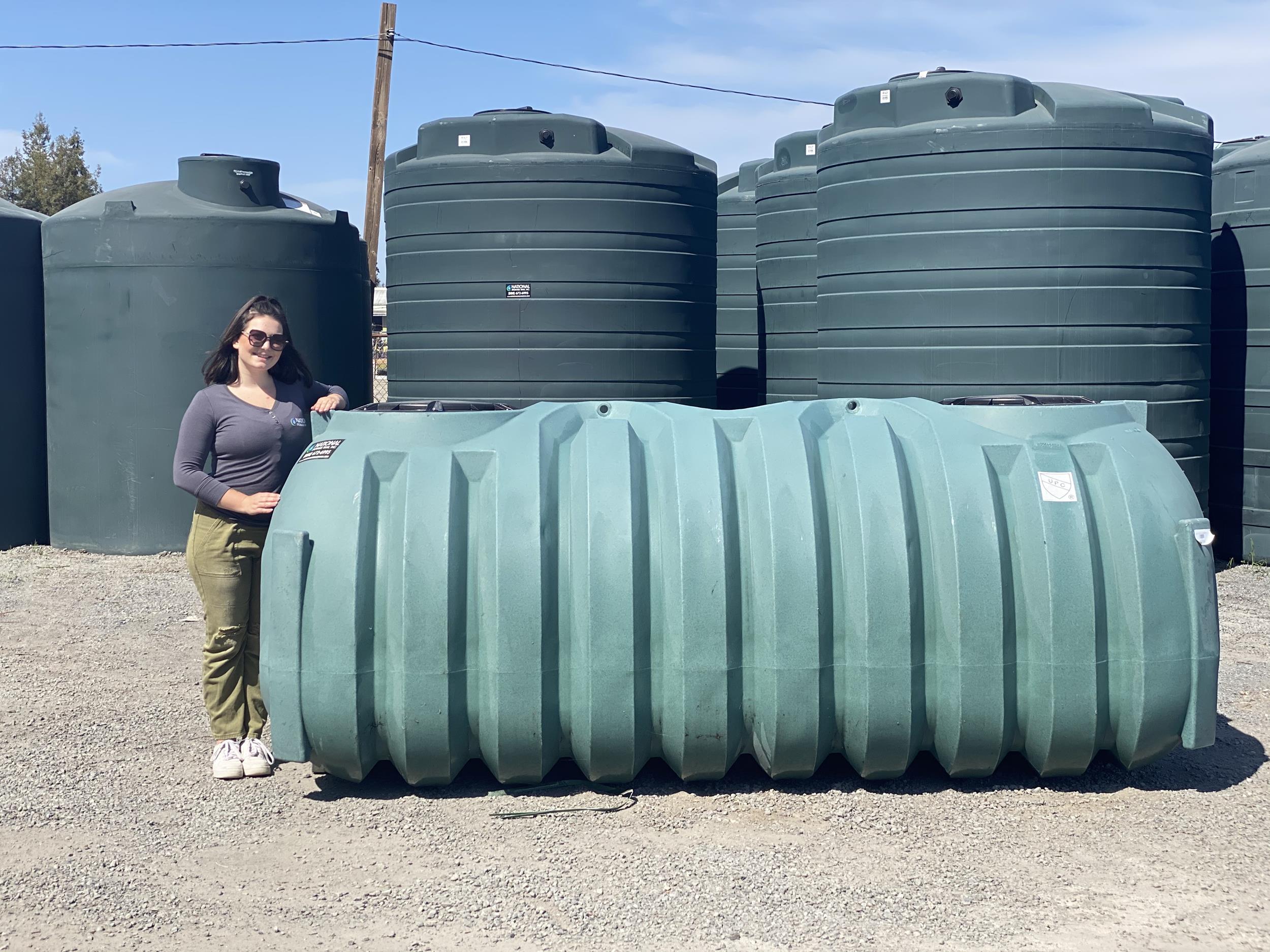 1250 Gallon Septic Tank - IAMPO - 60”D x 51”H x 157”L
