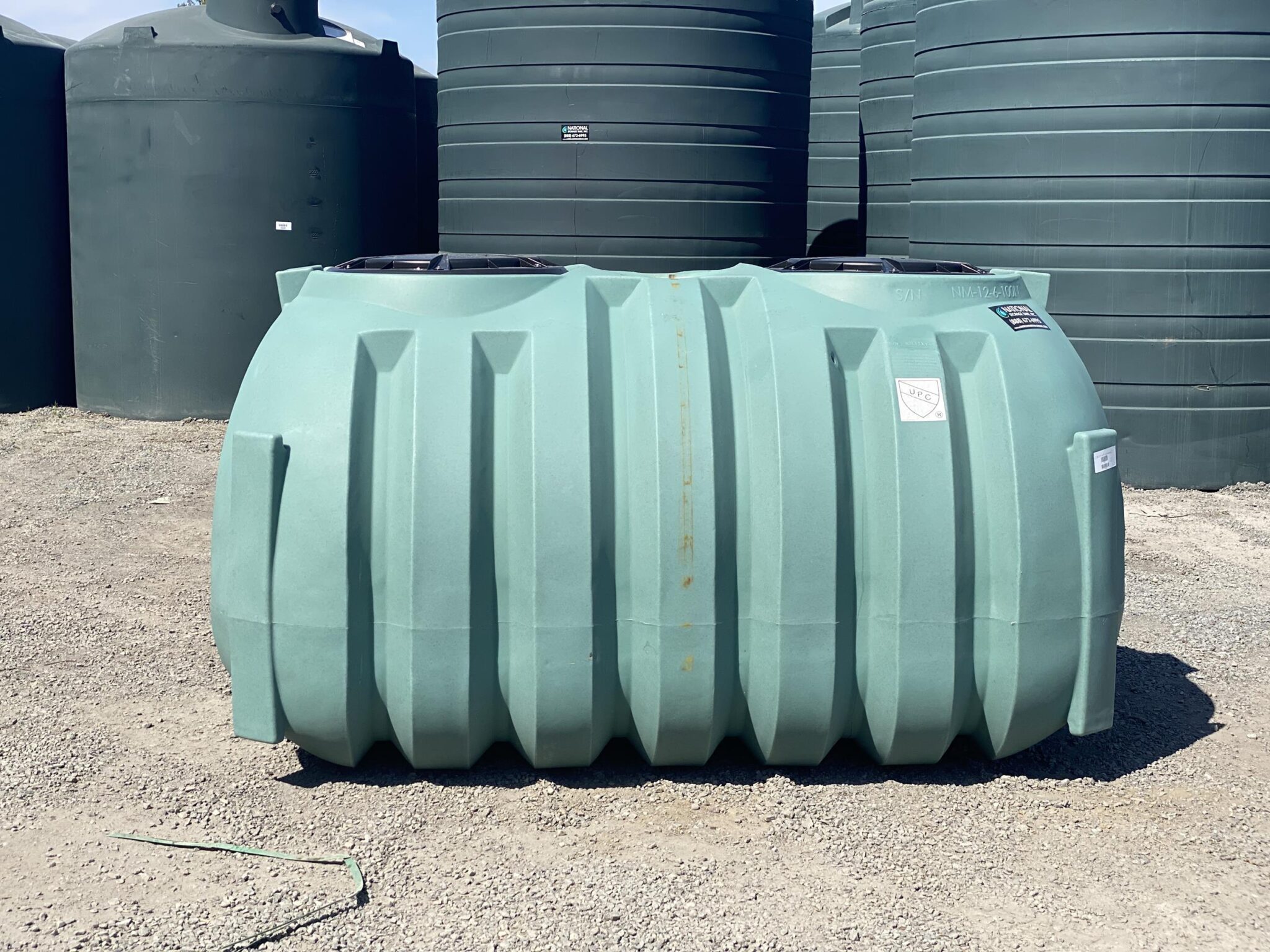 750 Gallon Septic Tank - IAMPO - 60”D x 51”H x 92”L