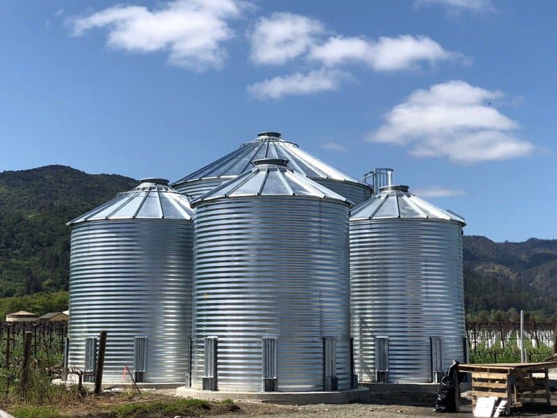 Architectural Feature and Functional Storage - National Storage Tank