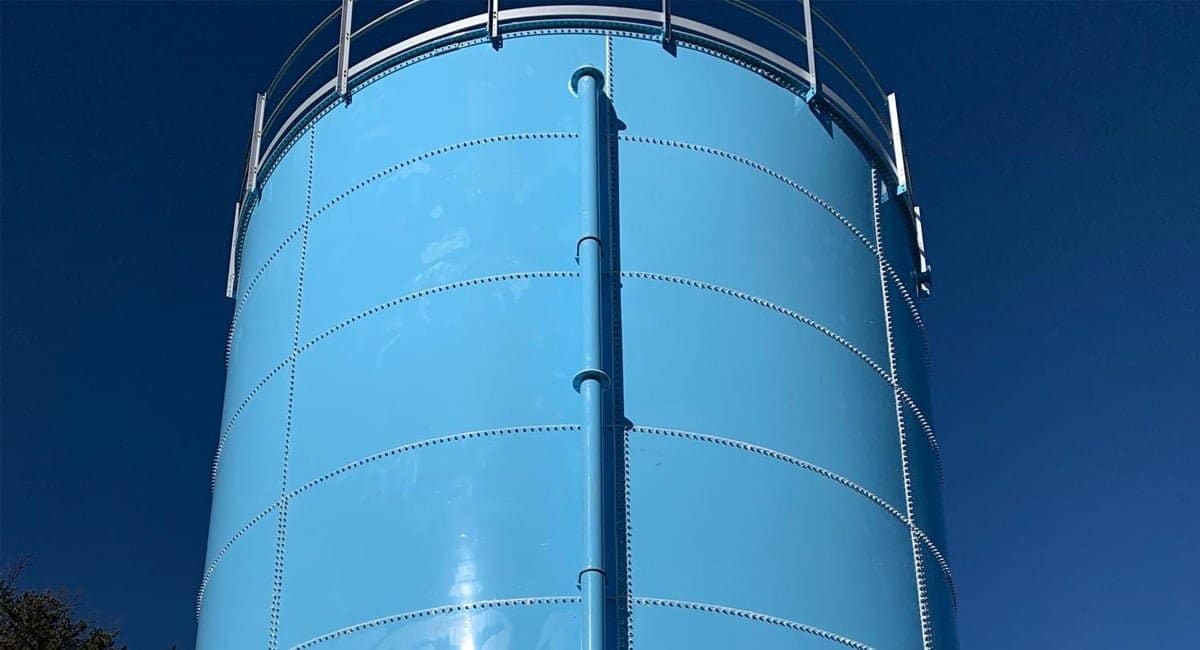 Flat Panel - Factory Coated Bolted Steel Tanks - National Storage Tank